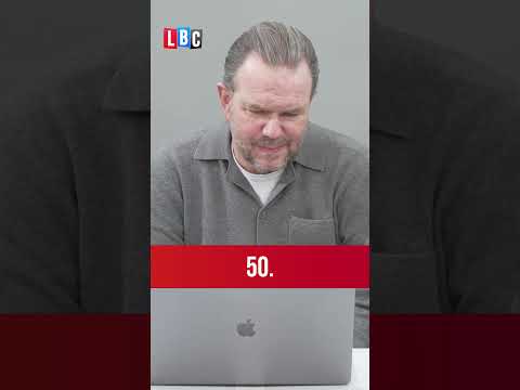 Is half the population of below average intelligence? James O'Brien reacts to his best bits