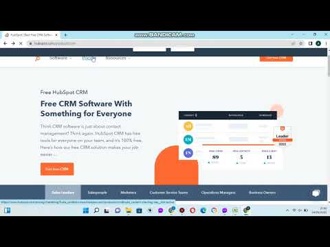 Hubspot Software Company | Best Free CRM Software for Business | Pricing and Products