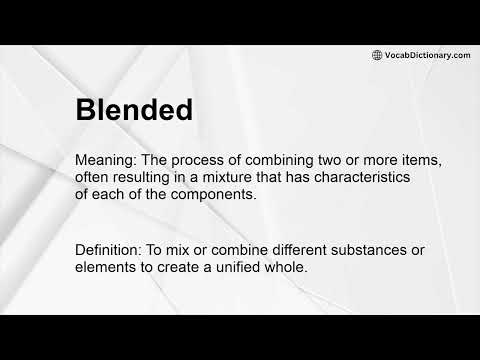 Blended Meaning
