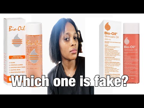 How to spot the fake bio oil//Difference between real and fake bio oil