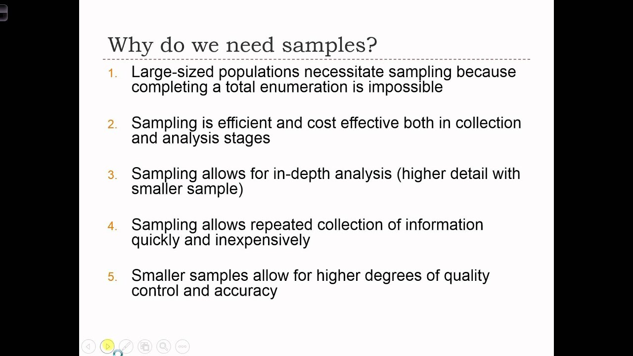 GEOG 3020 Lecture 11-1   Basic Elements of Sampling