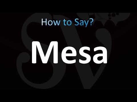 How to Pronounce Mesa (CORRECTLY!)