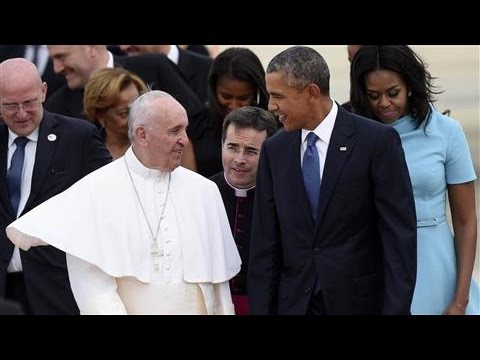 Pope Francis Lands in U.S. for Historic First Visit