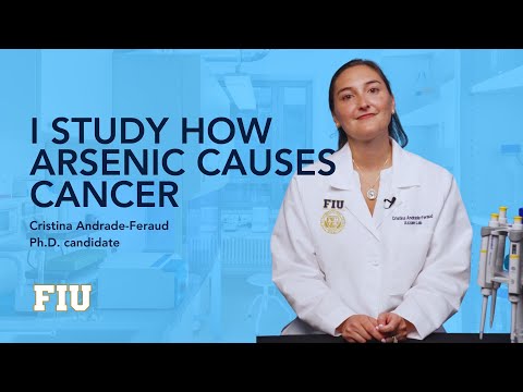 I study how arsenic causes cancer - Cristina Andrade-Feraud
