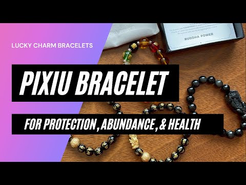 PIXIU BRACELET FOR WEALTH PROTECTION & HEALTH | FENG SHUI | LUCKY CHARM BRACELETS | UNBOXING