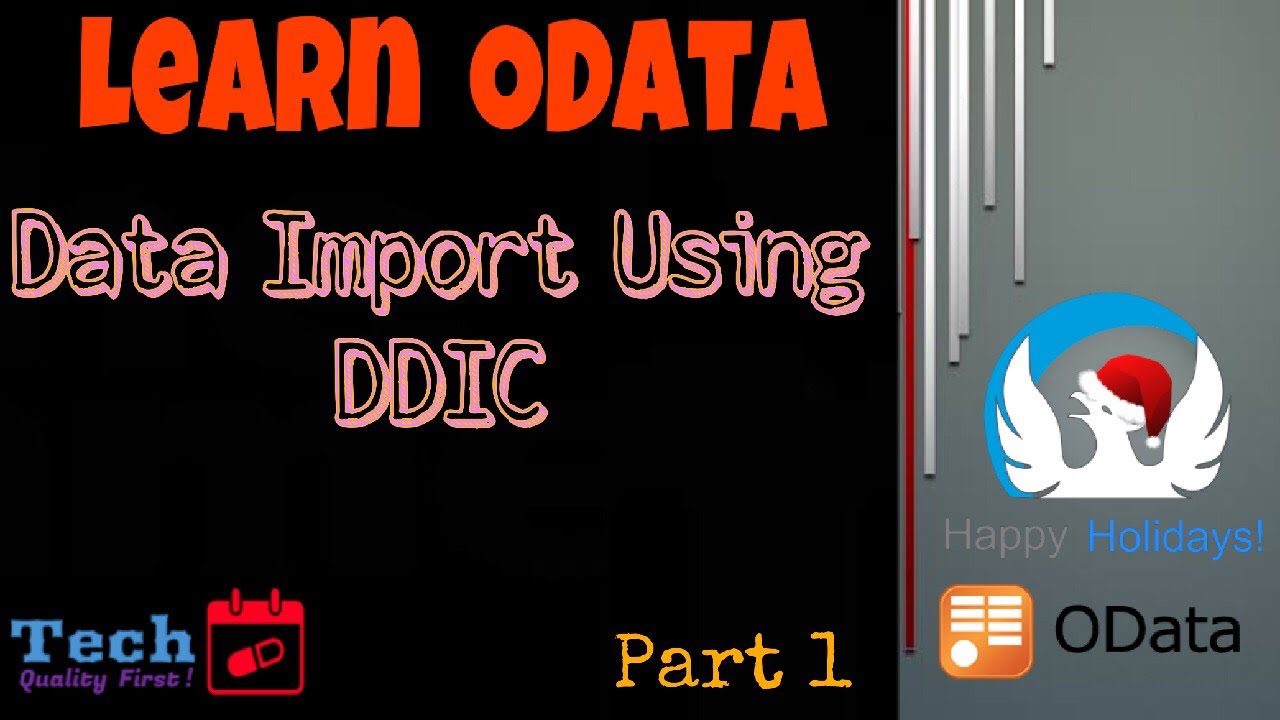 Data Import using DDIC in OData - SEGW - SAPUI5 Fiori Tutorial