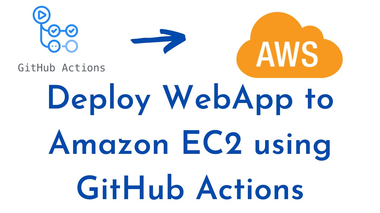 Deploy WebApp to Amazon EC2 using GitHub Actions | GitHub Actions CI/CD to Deploy WebApp to AWS EC2