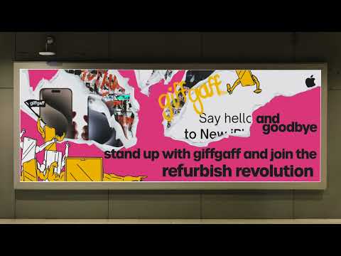 D&AD Entry giffgaff Refurb Revolution