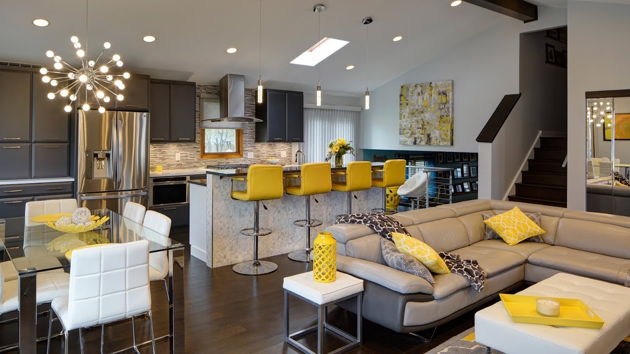 Open floor plan decorating ideas interior design living room
