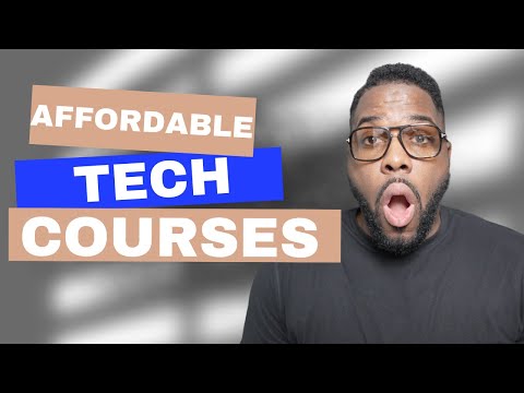 How to Get High Quality, Affordable Tech Courses Online • Tech Bag Trey