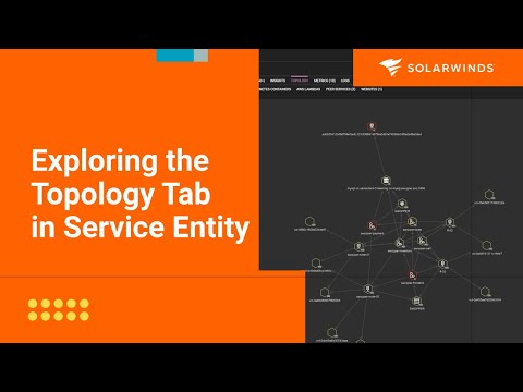Exploring the Topology Tab in Service Entity