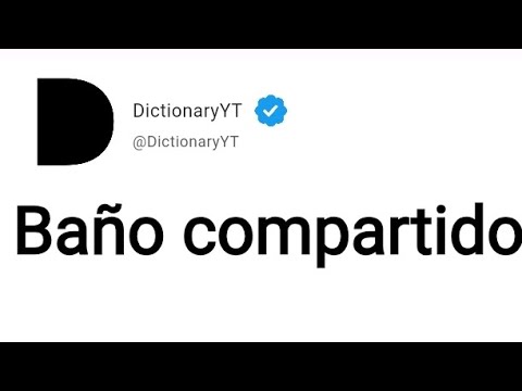 Baño compartido Meaning in English