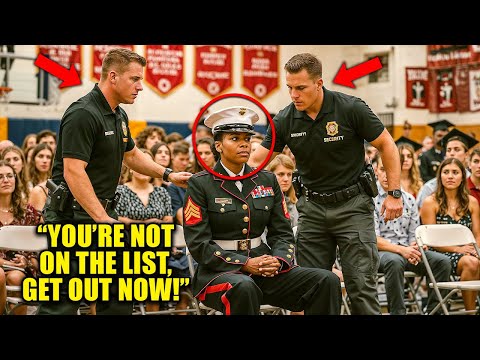 Two Guards Asked a Black Marine to Leave Her Son’s Graduation — Then Six SEALs Showed Up!