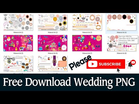 Free Download Wedding Png Material 01