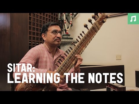 Learn how to play sitar: Recognizing the notes