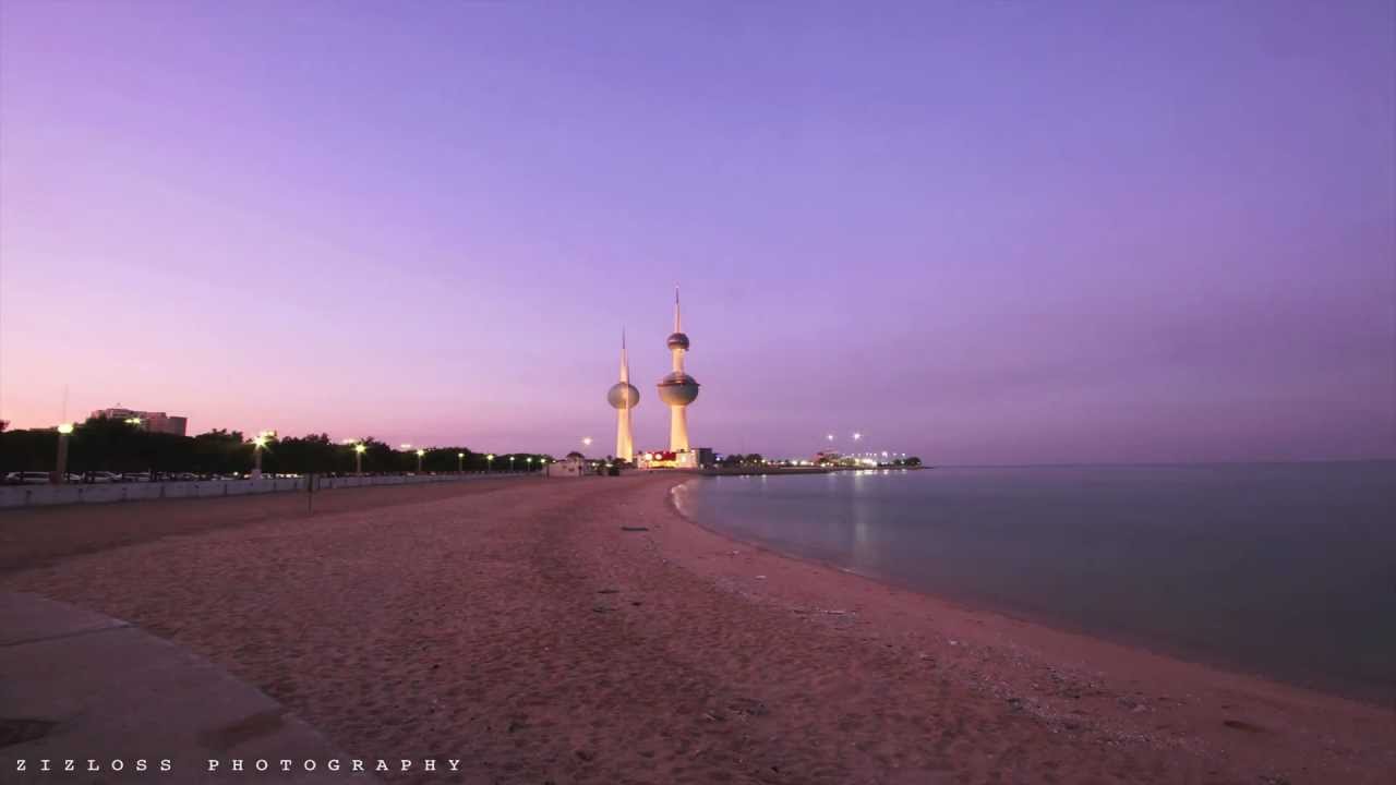 Kuwait Towers .. HD Time Lapse
