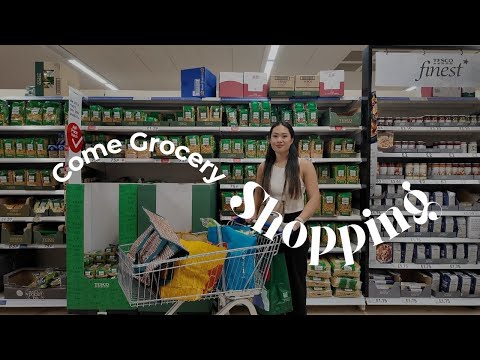 Come grocery shopping with me in Tesco | Big weekly food shop | £30 on fruit and veg!