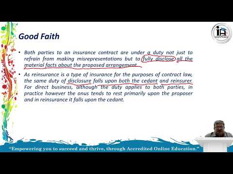 COB2.9 – Short-Term Reinsurance Policy (Part 1)