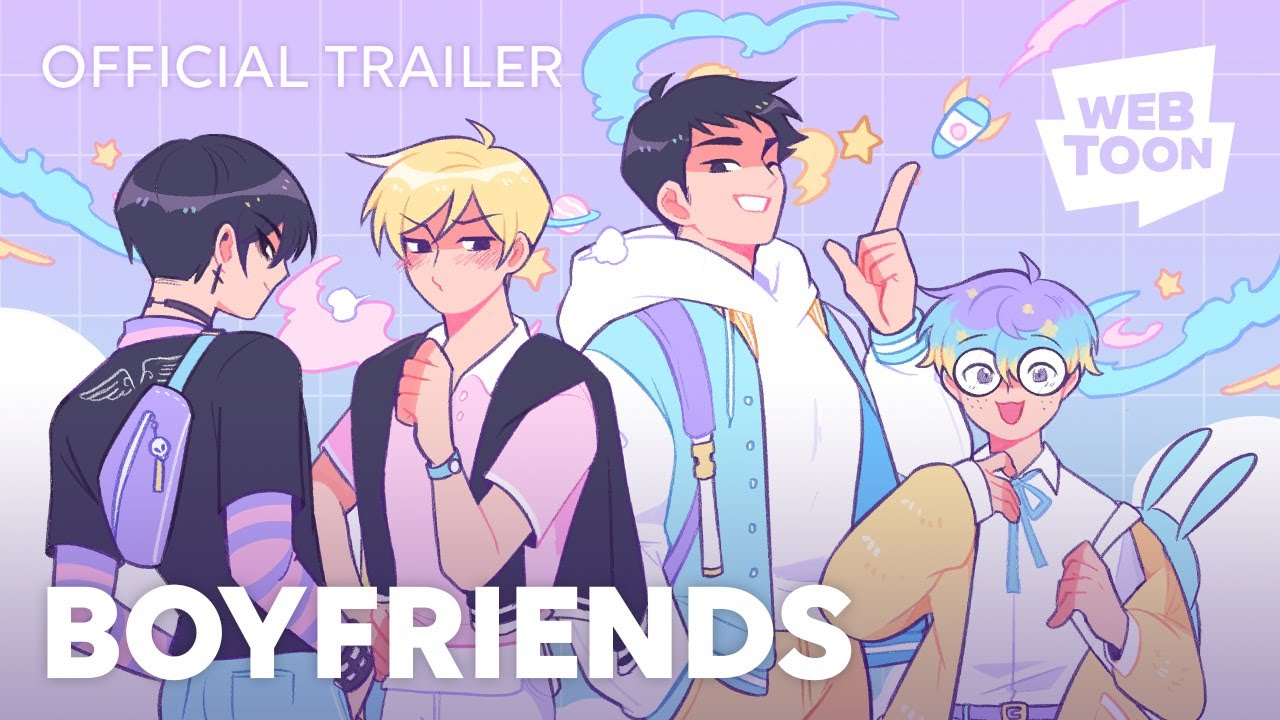 Boyfriends. (Official Trailer) | WEBTOON