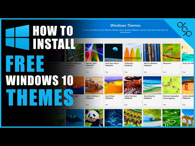 How to install and manage Windows 10 themes for personalization