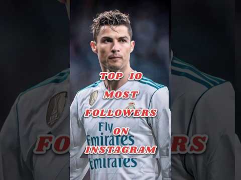 Top 10 Most Followers On Instagram As Of June 2025 😱 #top10 #trending #shorts