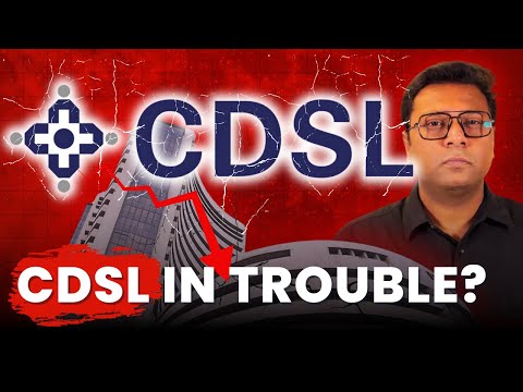 Why CDSL is Down By 45%?? Is CDSL in TROUBLE? Detail Explanation & Analysis !!!