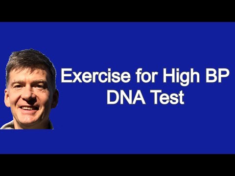 Exercise plan based on DNA test | Exercise for high blood pressure