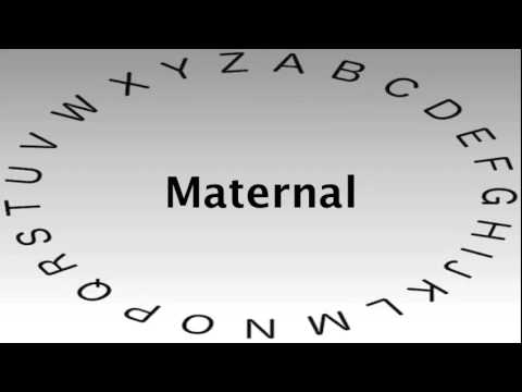 SAT Vocabulary Words and Definitions — Maternal