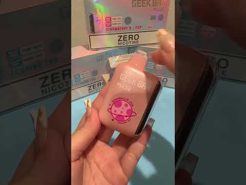 Geek Bar Pulse Zero Nicotine | Smart Display & 7,500 Puffs!