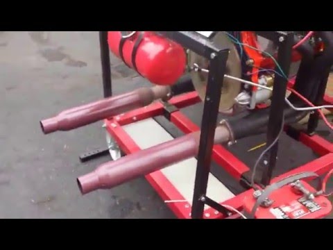 350/425HP Small Block Chevy Test/Tune on Mobile Test Run Stand #1
