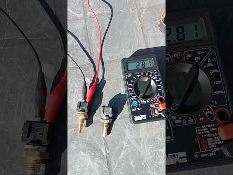 test new BMW coolant temperature sensor 3 pins