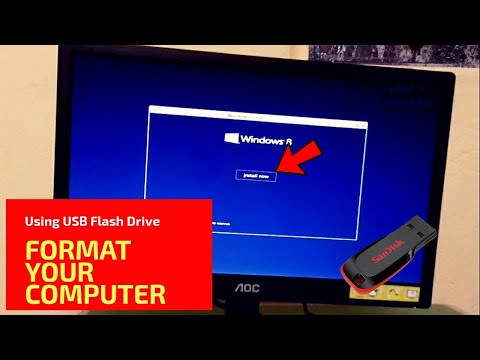 How To Install Windows 10 & Windows 8 Using a USB Flash Drive - Step By Step