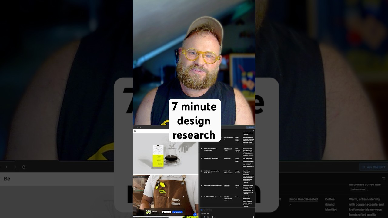 7-Minute Brand Research with Atlas (Behance + AI Workflow)