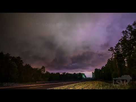 4-25-20 Gaffney, SC - Tornado warned storm time-lapse