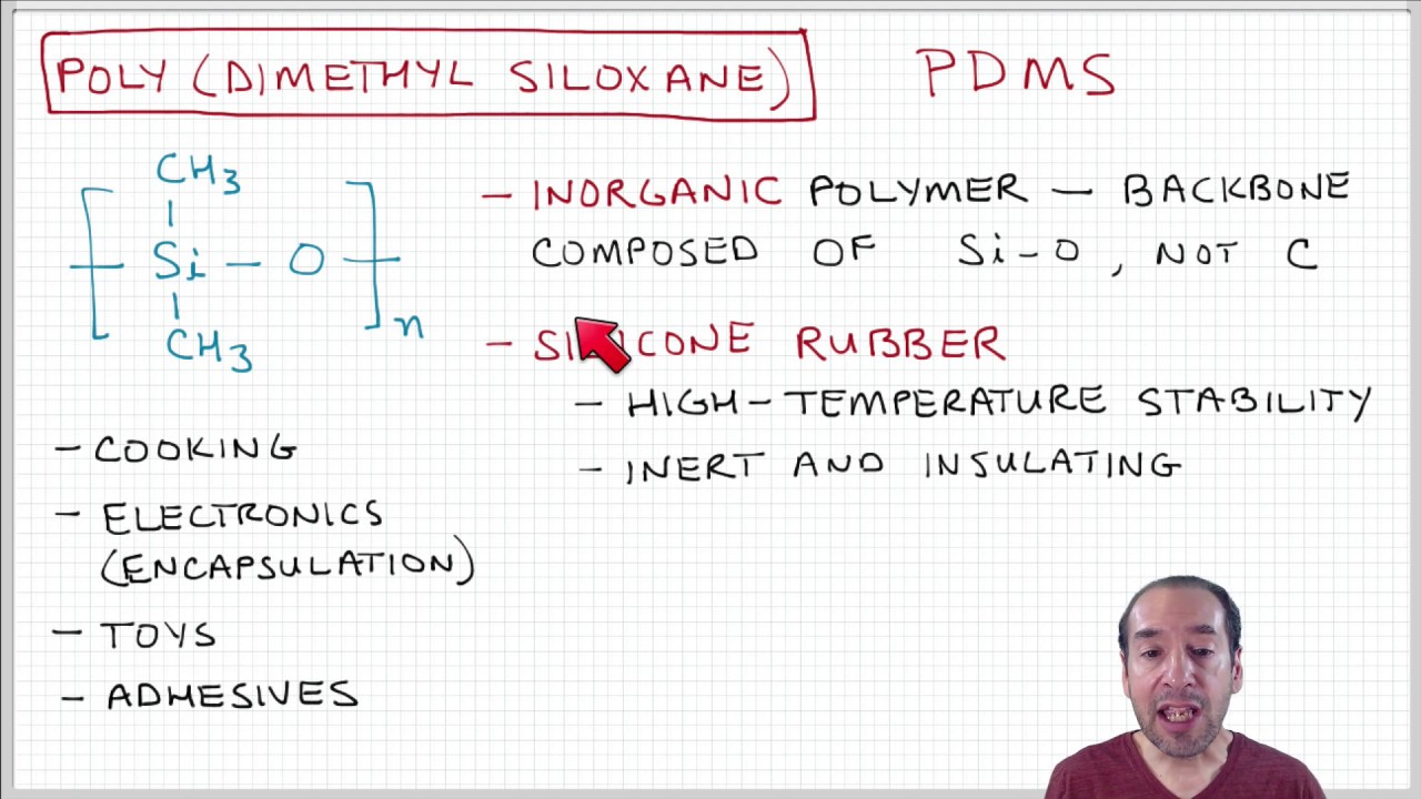 Introduction to Polymers - Lecture 2.5. - Polydimethylsiloxane (PDMS)