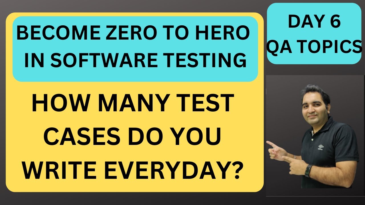 Software Testing Tutorial | Day-6| RD Automation Learning | Zero to Hero