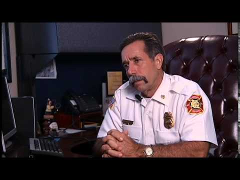 Retiring Glendale Fire Chief Mark Burdick