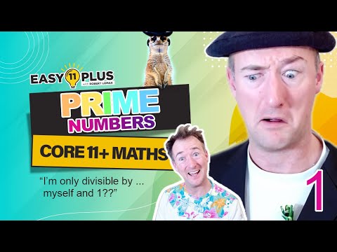 11+ Maths | PRIME NUMBERS | Easy 11 Plus LIVE 119