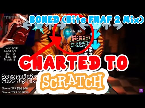 Boned CHARTED - Bite FNAF 2 Mix | FNF on Scratch