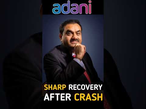 Gautam adani sharp recovery after crash | adani stocks price @cryptobysiddharth