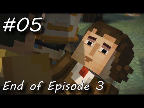 Minecraft: Story Mode (Episode 3) - 05 - Taking Ellegaard's Armor [Ending] (Let's Play/Playthrough)