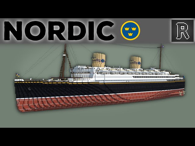 M/V Nordic (Custom 30s Ocean Liner) Minecraft Map