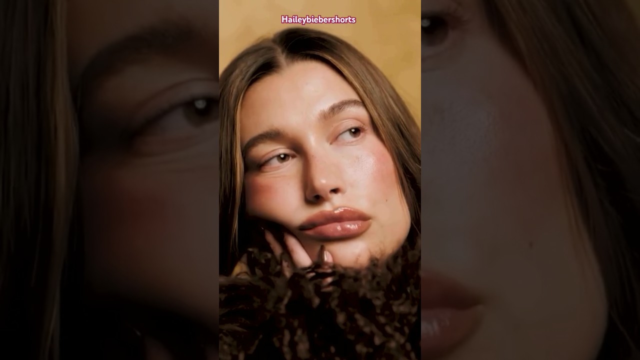 I’M OBSESSED!!! Hailey Bieber with Rhode Skin’s new Peptide Lip Tint “Cinnamon Roll”, a limited