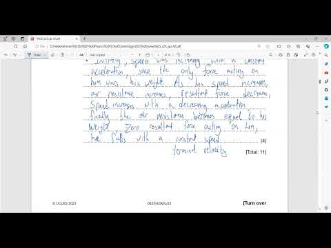IGCSE Physics 0625/42/M/J/23