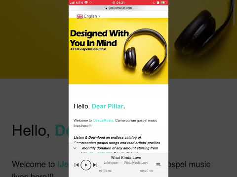 How To Donate On iJesusMusic.com | Mobile Money Cameroon