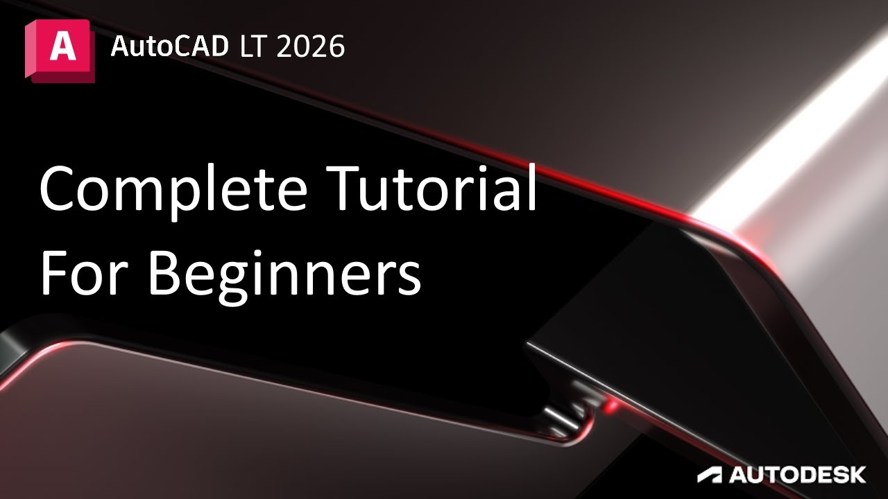 AutoCAD LT FULL Course For BEGINNERS!