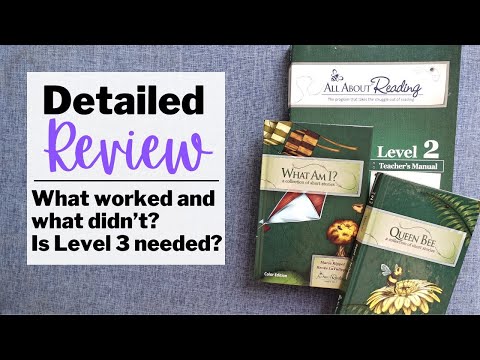 *HONEST* REVIEW of All About Reading Level 2 | FAQs and Details | What You Need to Know about AAR