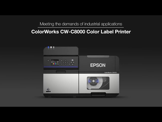 EPSON COLOUR LABEL PRINTER C-3510 C-4050 C-6550A - Epson ColorWorks ...