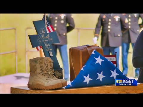 Bakersfield National Cemetery: "Unaccompanied Veterans" Honor Ceremony [22 April 2025]