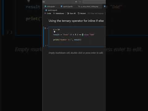 Python Inline IF-ELSE Ternary Operator